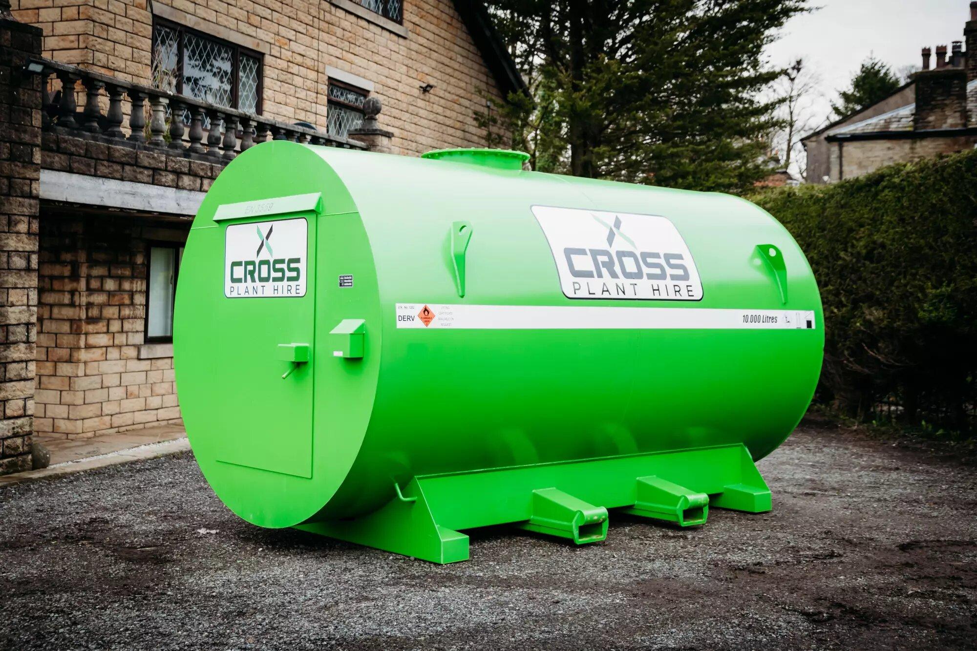Static Fuel Tanks for Summer | Cross Plant Hire
