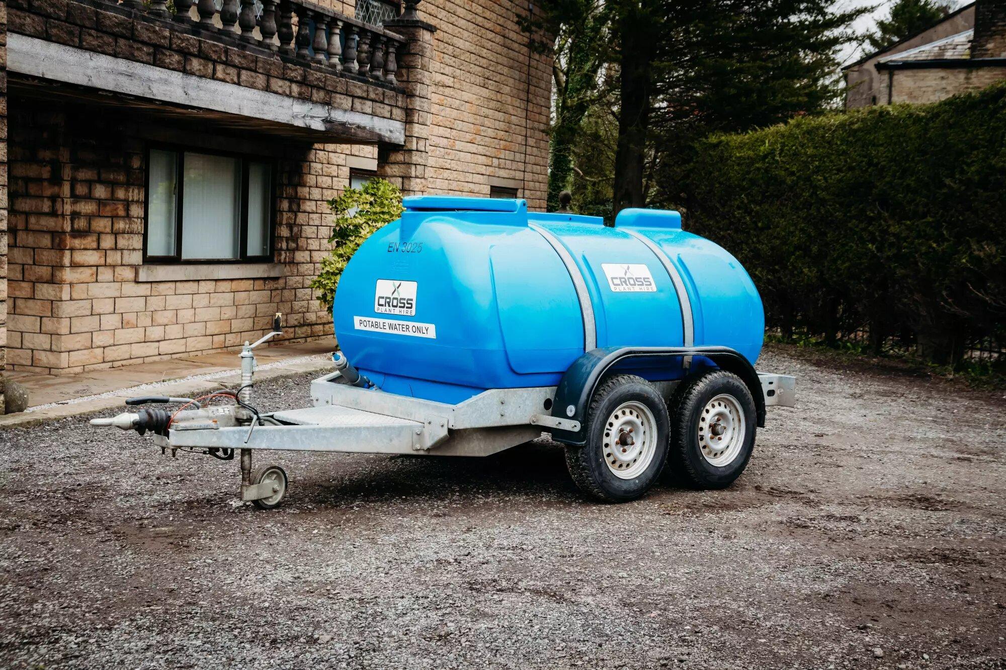 Towable & Potable Water Bowsers | Cross Plant Hire