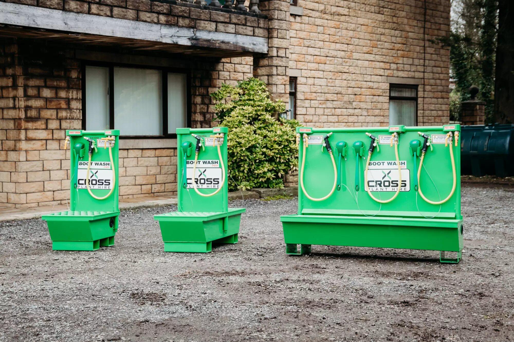 Boot Wash Systems for Summer | Cross Plant Hire