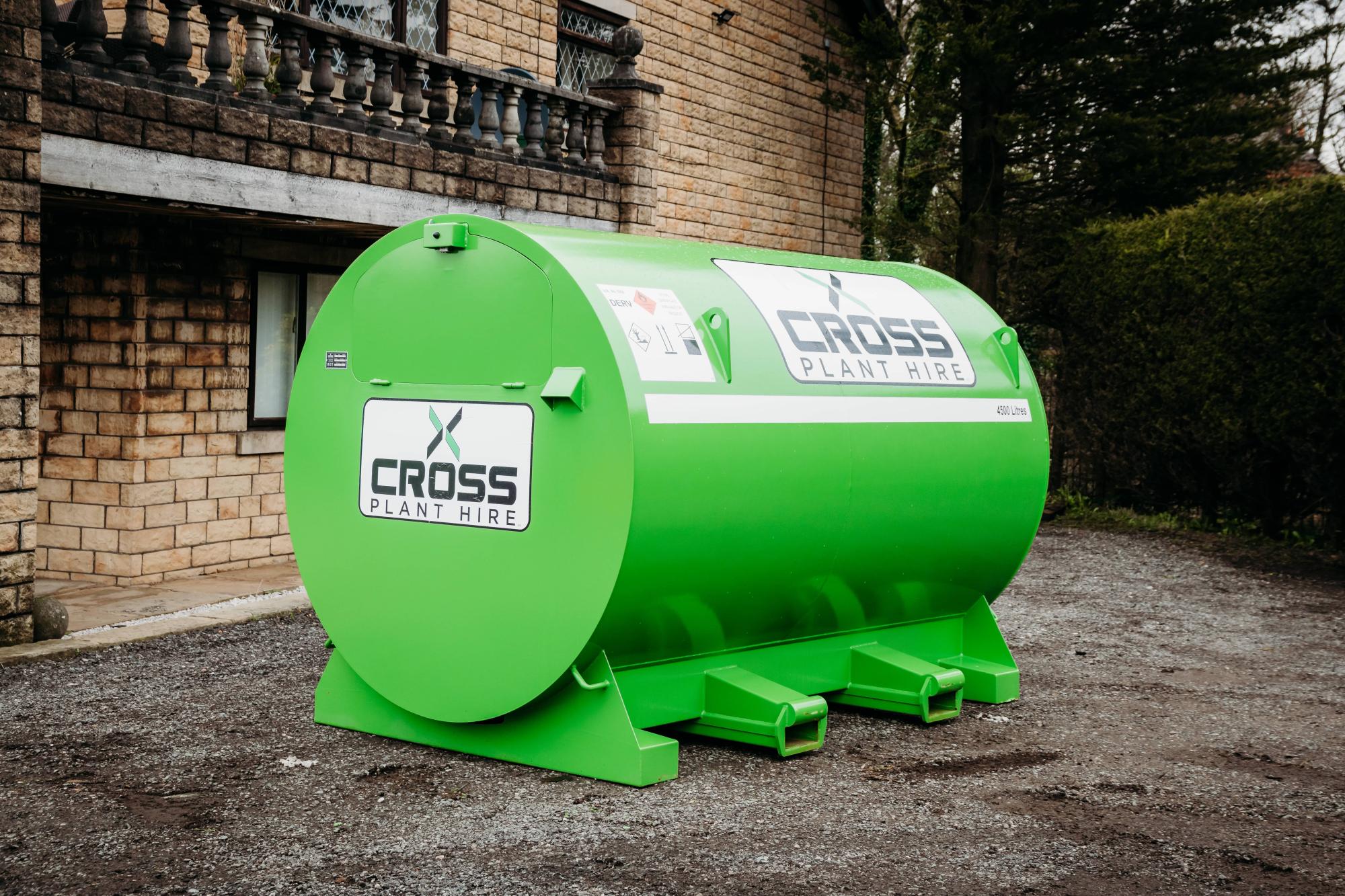 Static Fuel Tanks | Fuel Tank Hire | Cross Plant Hire