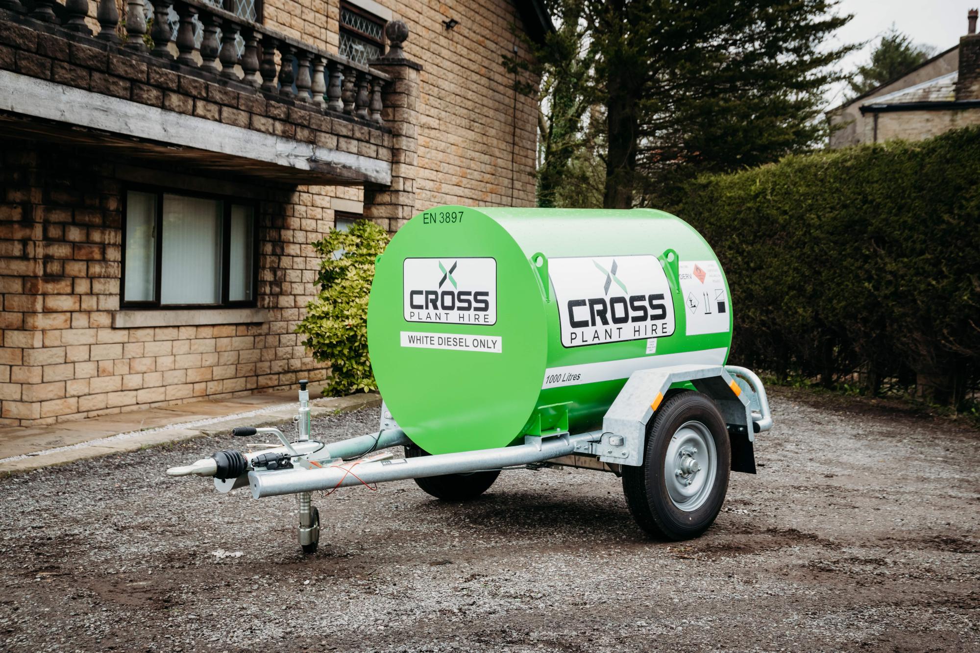 Towable Fuel Bowser Hire | Cross Plant Hire