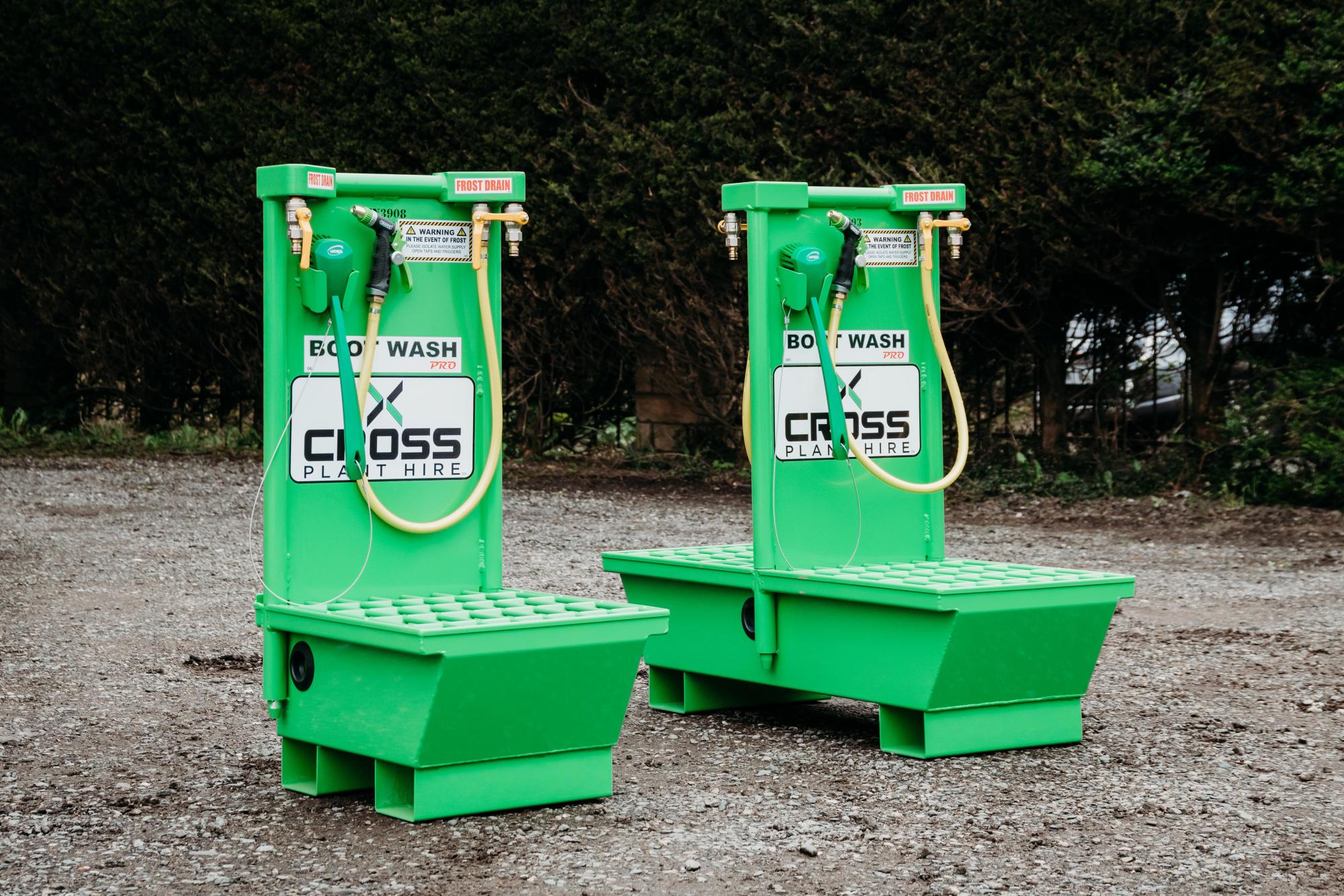 Construction Boot Wash Station | Cross Plant Hire