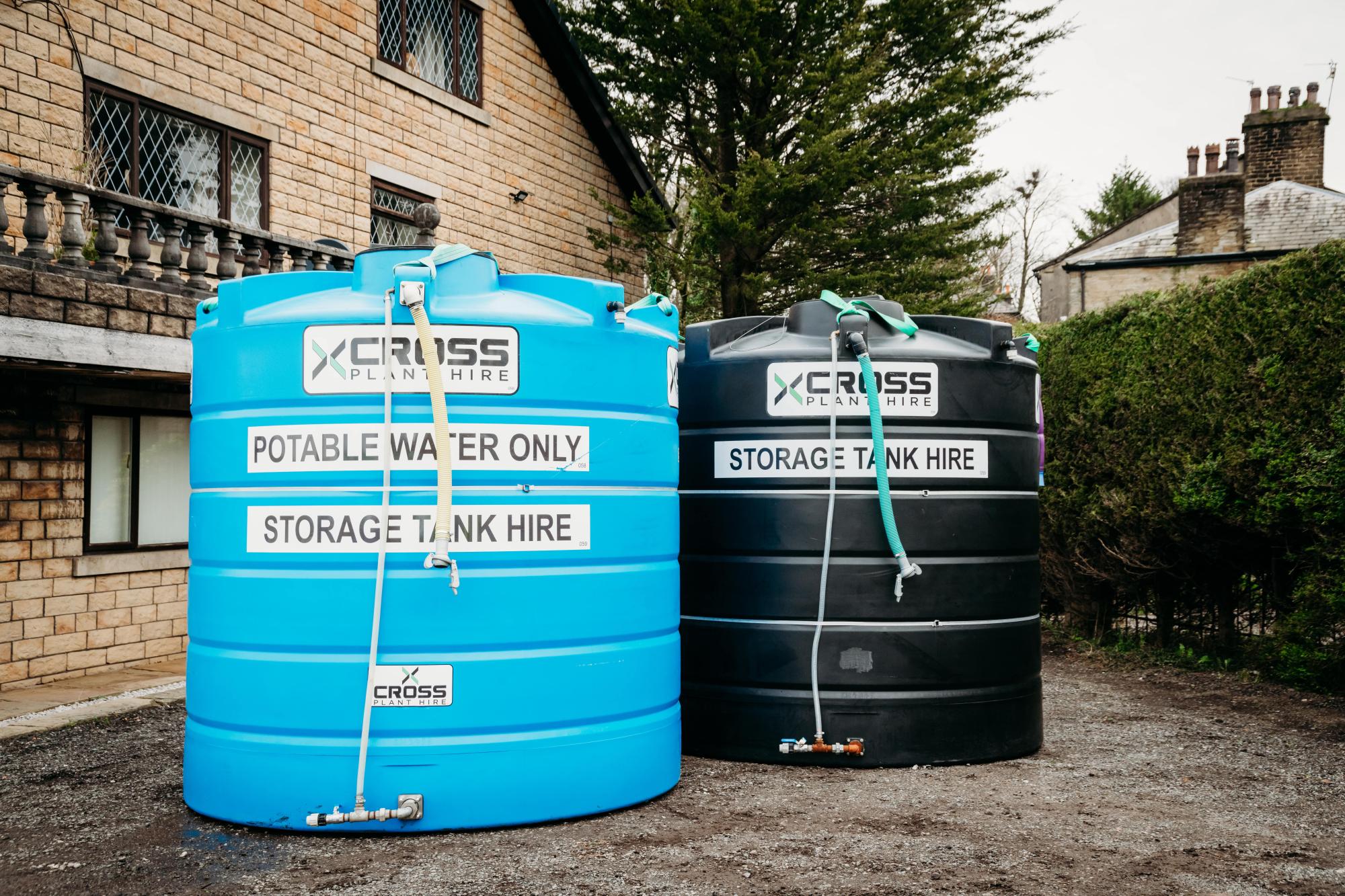Static Water Tank | Water Tank Supplier | Cross Plant Hire